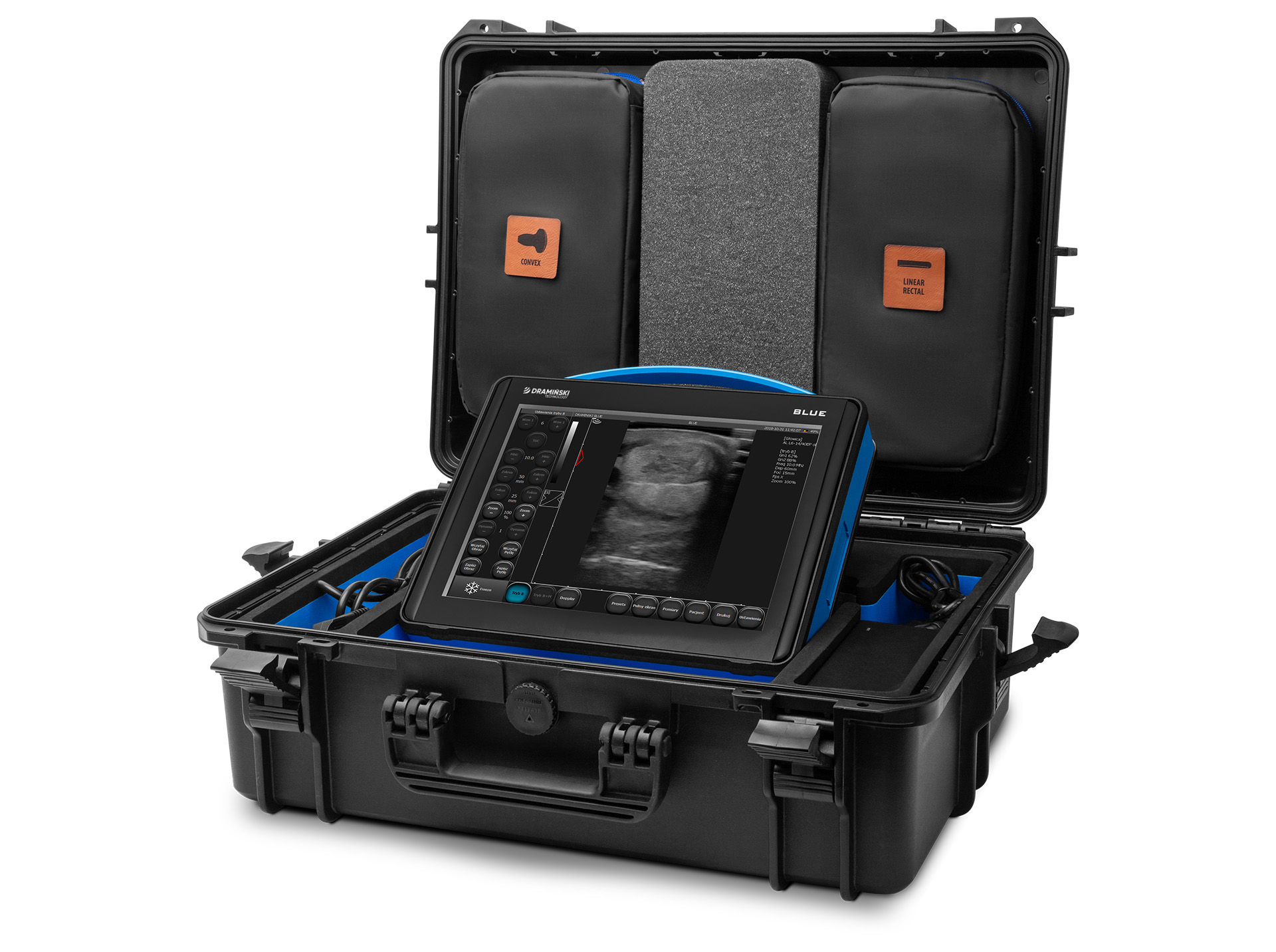 BLUE ultrasound scanner - Dramiński