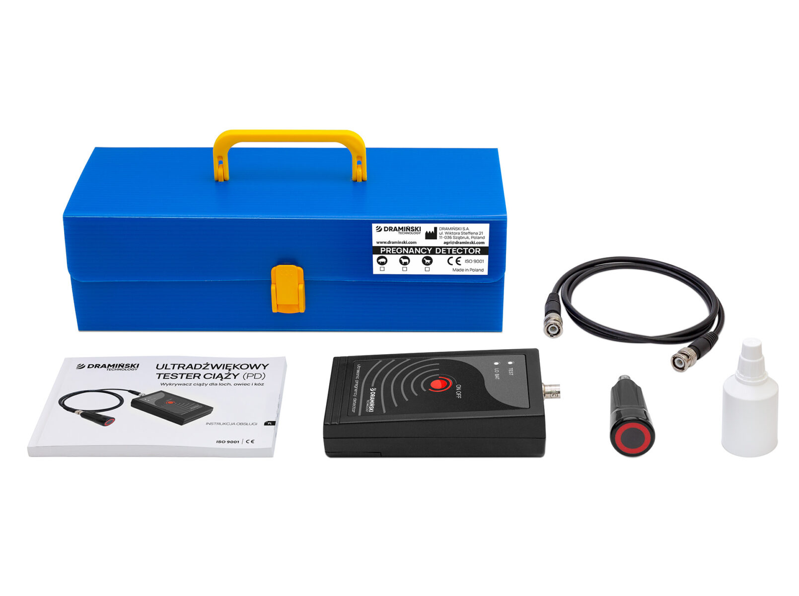 Dramiński PDS Ultrasonic Pregnancy Detector for sheep and goats - Dramiński
