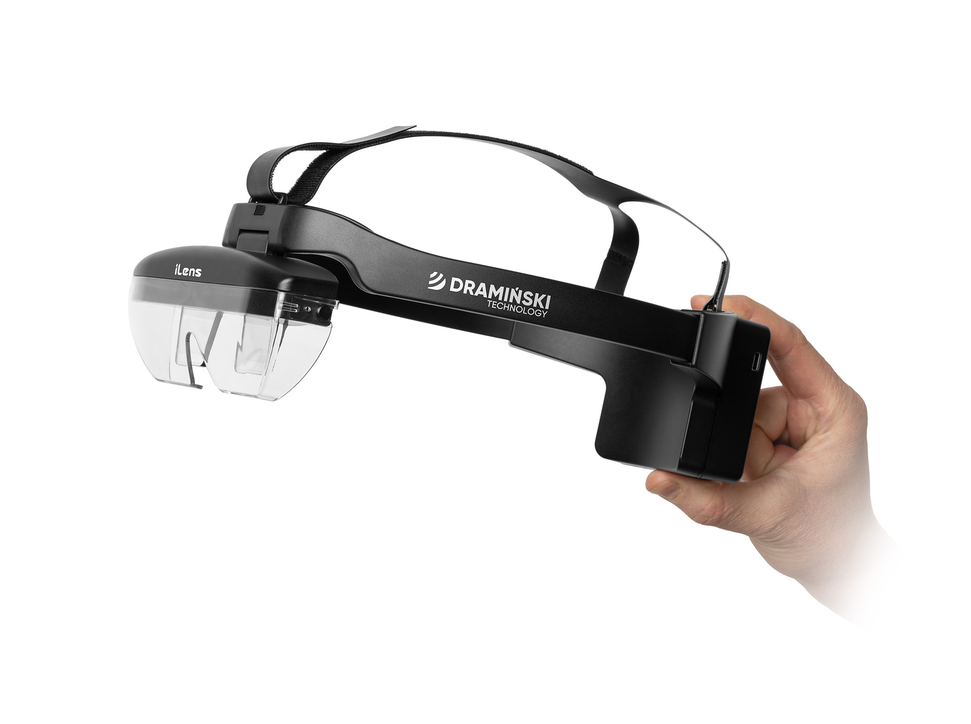 iLens wireless goggles - Dramiński